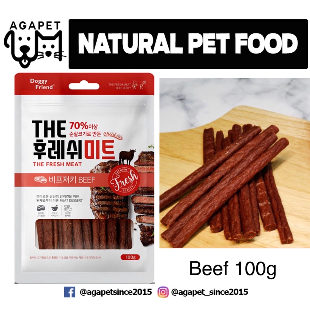 The Fresh Meat Beef Jerky 100g | Shopee Philippines