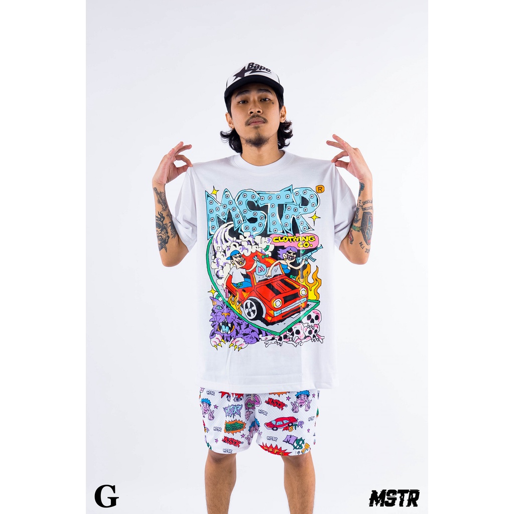 MSTR CO. - GOLD COLLECTION V1 "TANDEM" Men T-Shirt (White) | Shopee ...