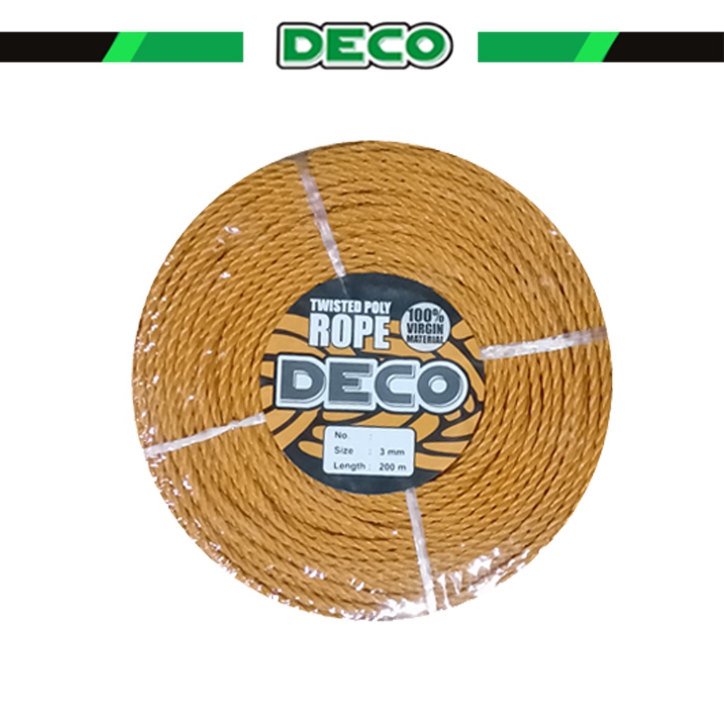 Deco Nylon Rope No. 6 (3Mm) | Shopee Philippines