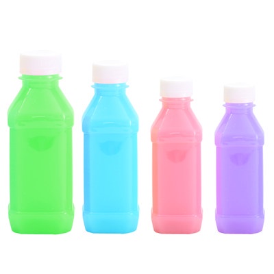 Food grade transparent plastic bottle with lid pet subpackage sample ...