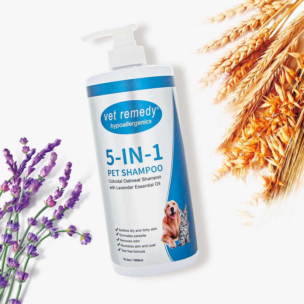 Vet Remedy 5in1 SHAMPOO Anti Itch, Parasite And Odor 1000ml | Shopee ...