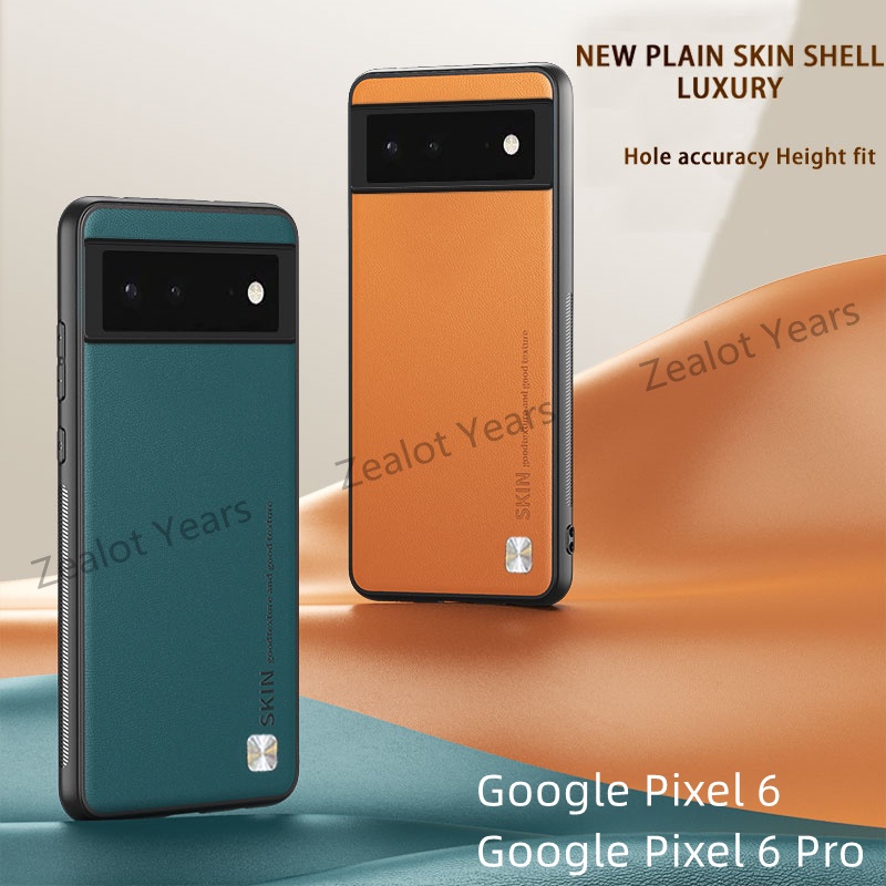 For Google Pixel 6 Pro 5G Pixel6 Pixel6Pro Luxury New Plain Skin ...