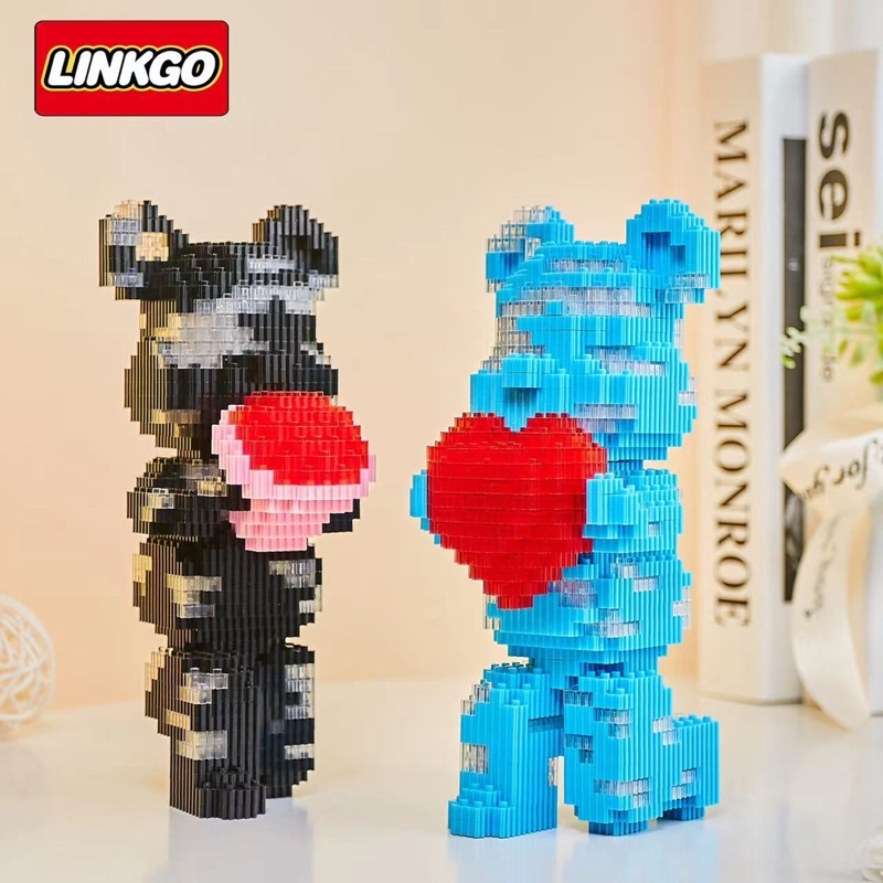 Berbrick Bear Gear Building Blocks Amount 758 + Pieces There Are 2 ...