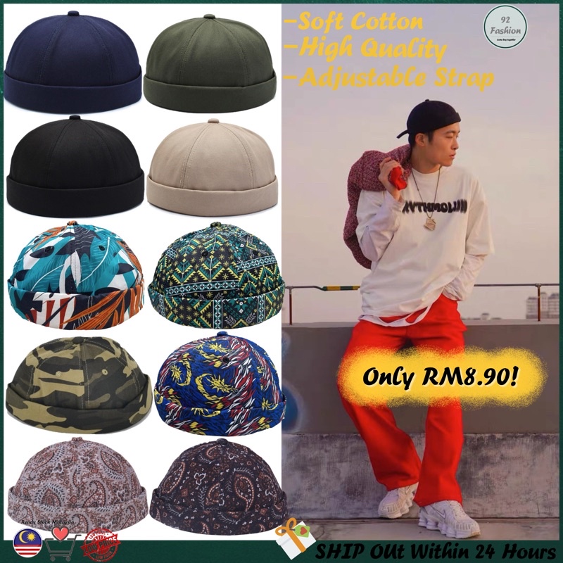 Best Price Topi Kopiah Viral Trend Sailor Cap Street Casual Cap ...