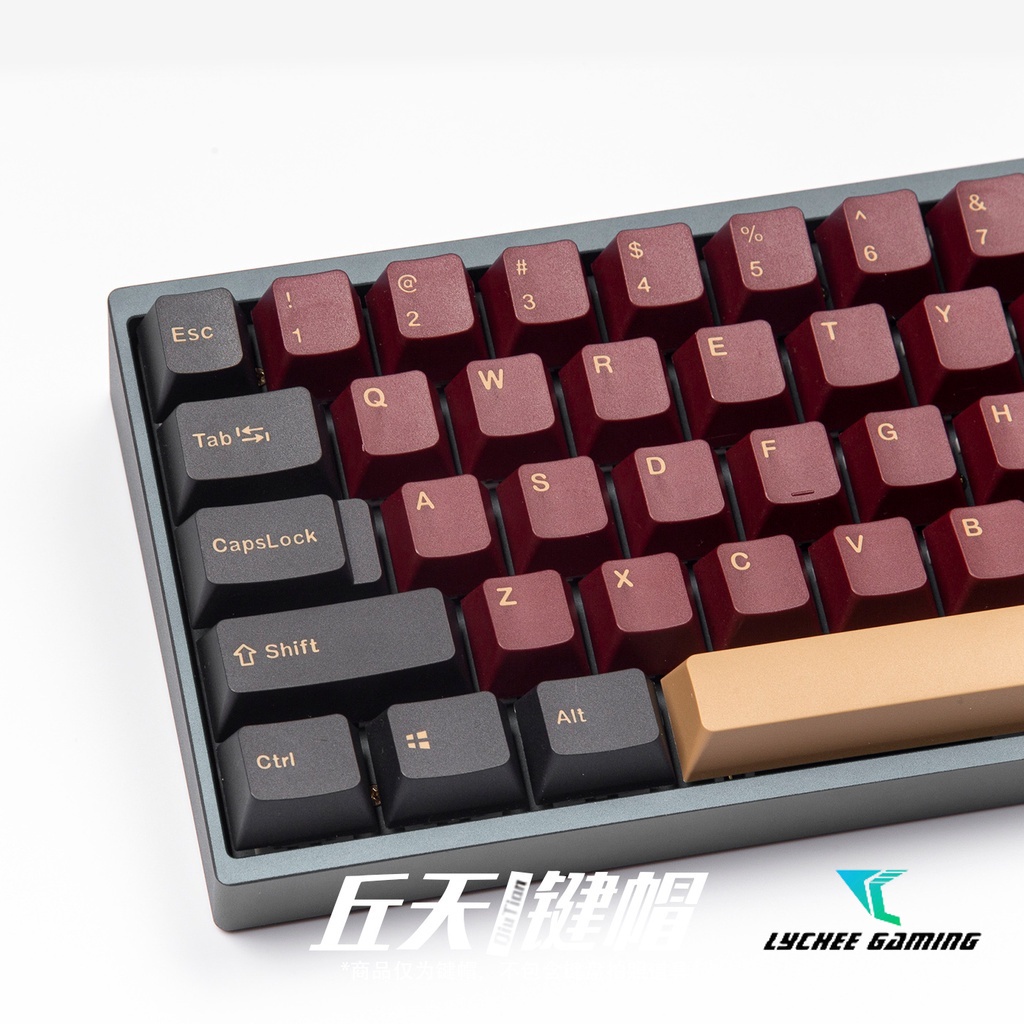 red samurai keycaps oem/cherry height pbt Dye-sub doubt shot 64/66/75 ...