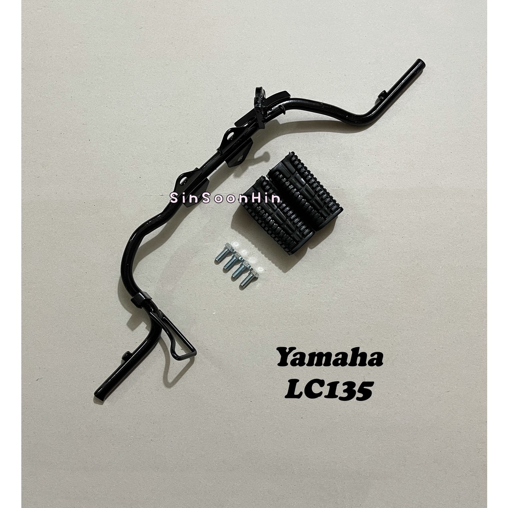 Yamaha LC135 Foot Rest Bar Front Step Bar / Screw Rubber / Side Stand ...