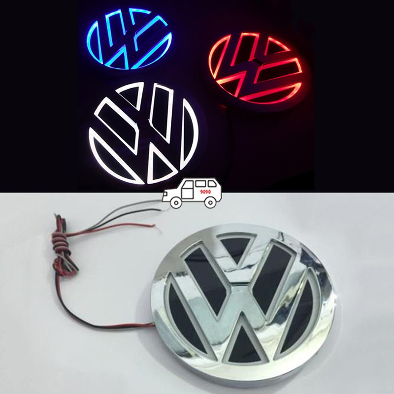 Modified Car Logo Front Center Emblem Badge Automotive Trunk Center 5D ...