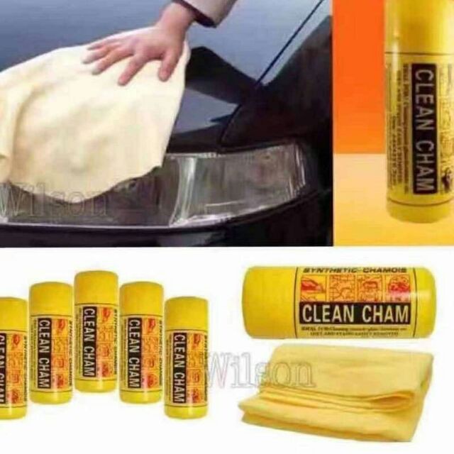 3pcs Clean Cham Synthentic Chamois Cloth | Shopee Philippines
