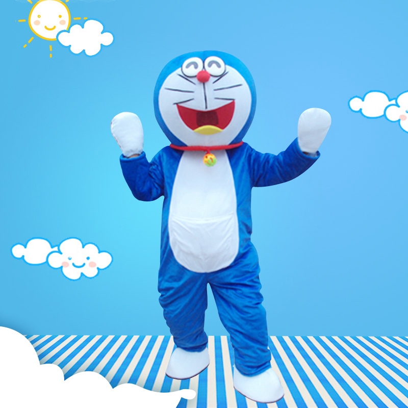 Cartoon Costume Mascot Costume Winnie the Pooh Brown Bear Doraemon ...