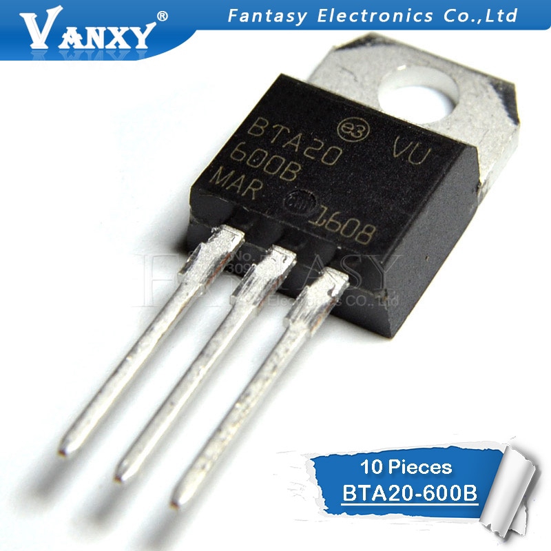 10Pcs BTA12-600B BTA12-800B BTA16-600B BTA16-800B BTA20-600B BTA24-600B BTA24-800B LM317T ...