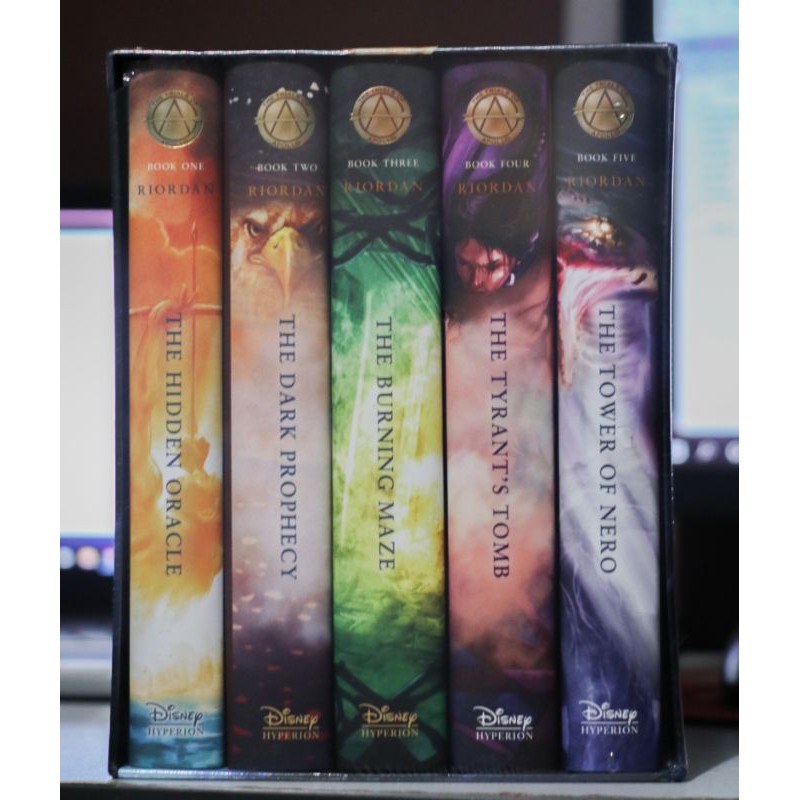 Trials of Apollo Hardcover Boxed Set (5-Book Set) | Shopee Philippines