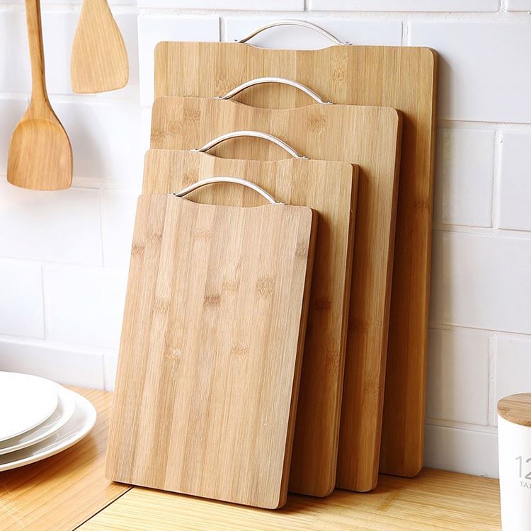 Wooden Wood Chopping Board with Handle Sabitan Heavy duty 2 sizes ...