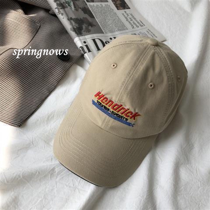 2022In Embroidered Baseball Cap Tide Brand American Letter Peaked Caps ...