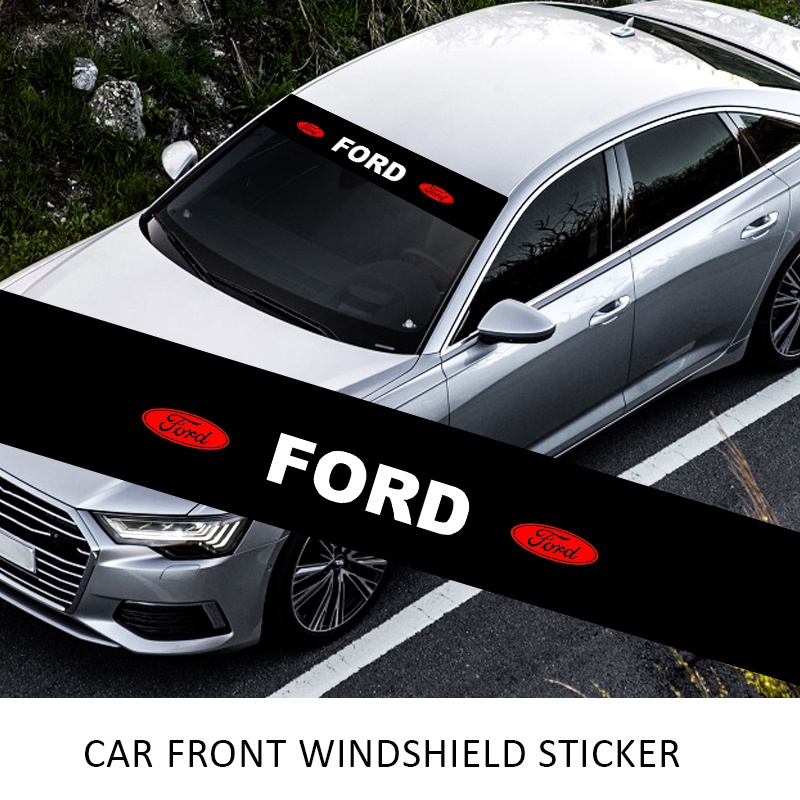 Front Rear Sunshade Windshield Vinyl Decal Car Sticker For Ford Ranger ...