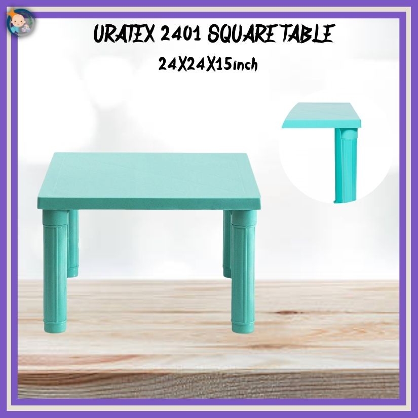 2401 Uratex Square Table / Side Table / Living room table | Shopee ...