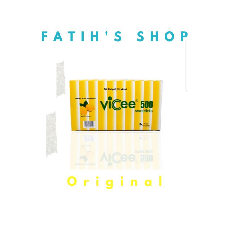 Vitamin C Vicee 500mg 1 box Contents 100 | Shopee Philippines