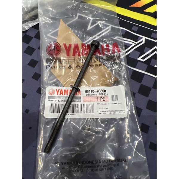 Genuine Bolt, Hexagon Socket Mioi125/Souli125 90110-06868 (#19)(Sold ...