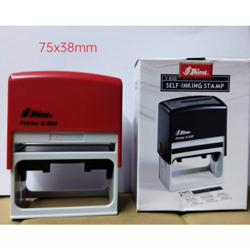 Shiny S-830 self inking stamp | Shopee Philippines