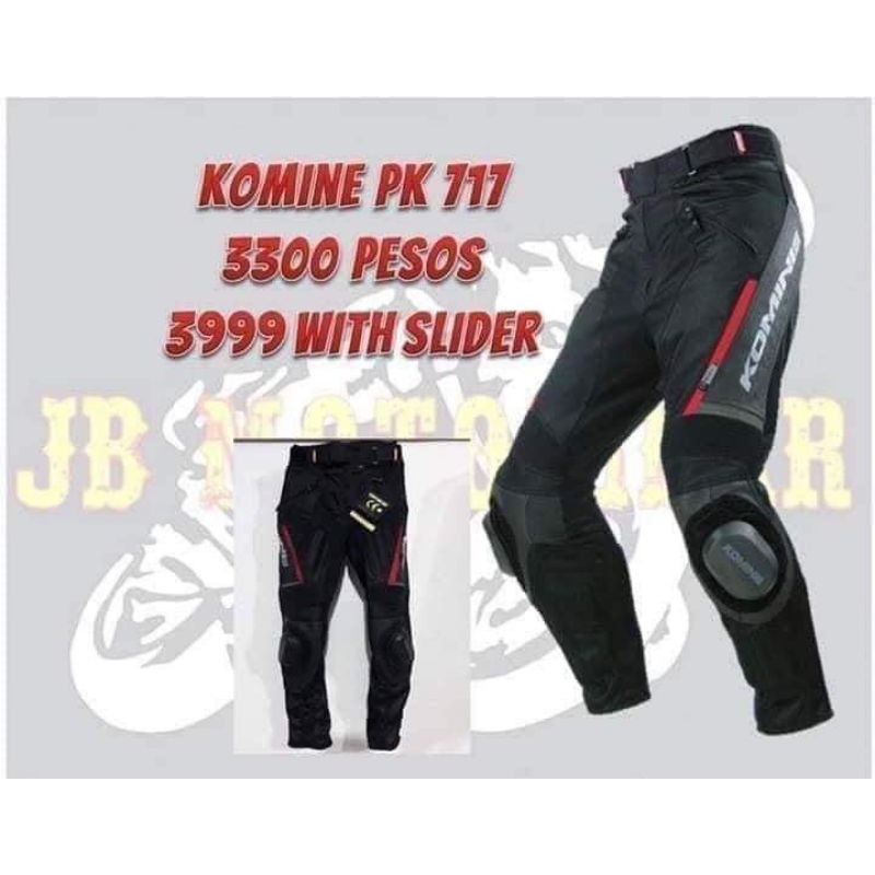 The Best Komine Riding Pants Pk-717 | Shopee Philippines