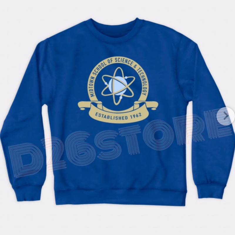 Sweater Sweatshirt SpiderMan Midtown School Science Peter Parker Tom ...