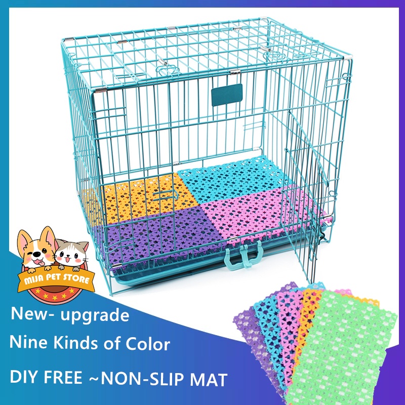 【Nine color】Multifunctional Splicing Plastic Mat Pet Dog Cat Pad Mesh ...