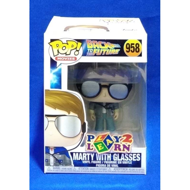 Funko POP! Back To The Future #958 Marty With Glasses | Shopee Philippines