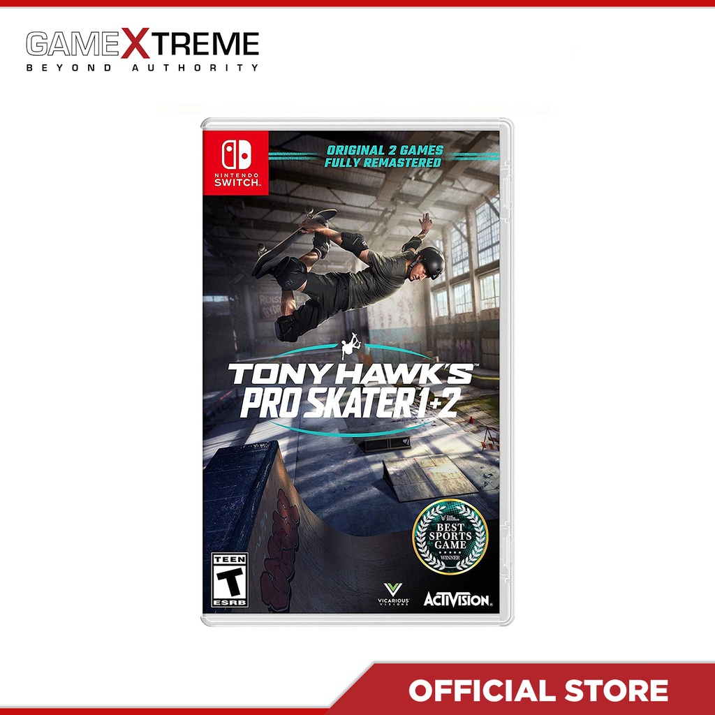 Nintendo Switch Tony Hawk Pro Skater 1+2 Remastered | Shopee Philippines