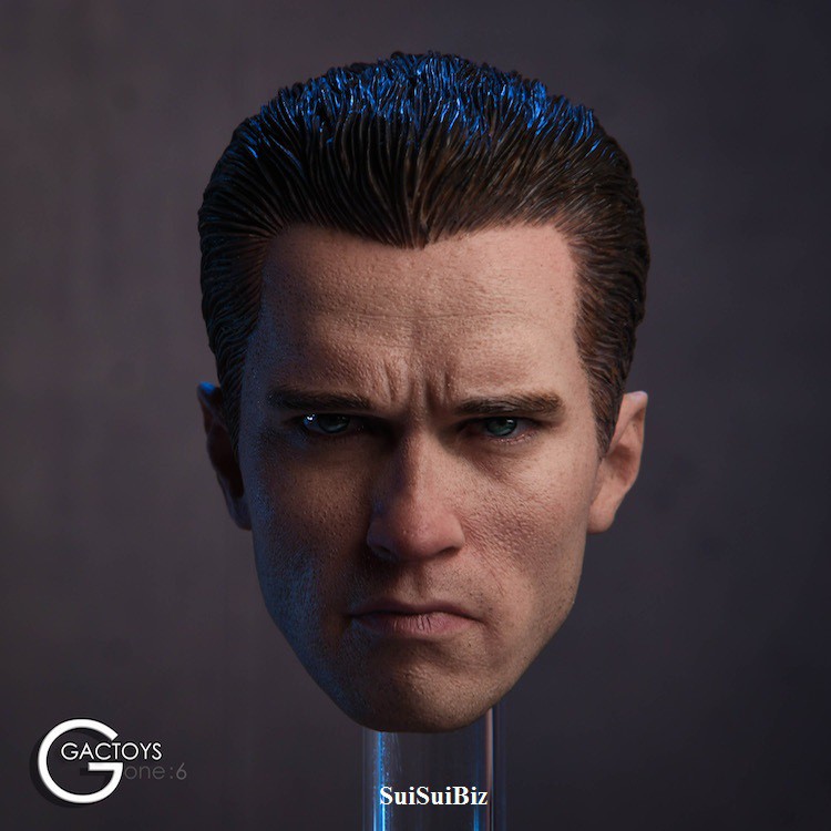 1/6 Scale Toys Gactoys Arnold Terminator Head Sculpt NO sunglasses ...