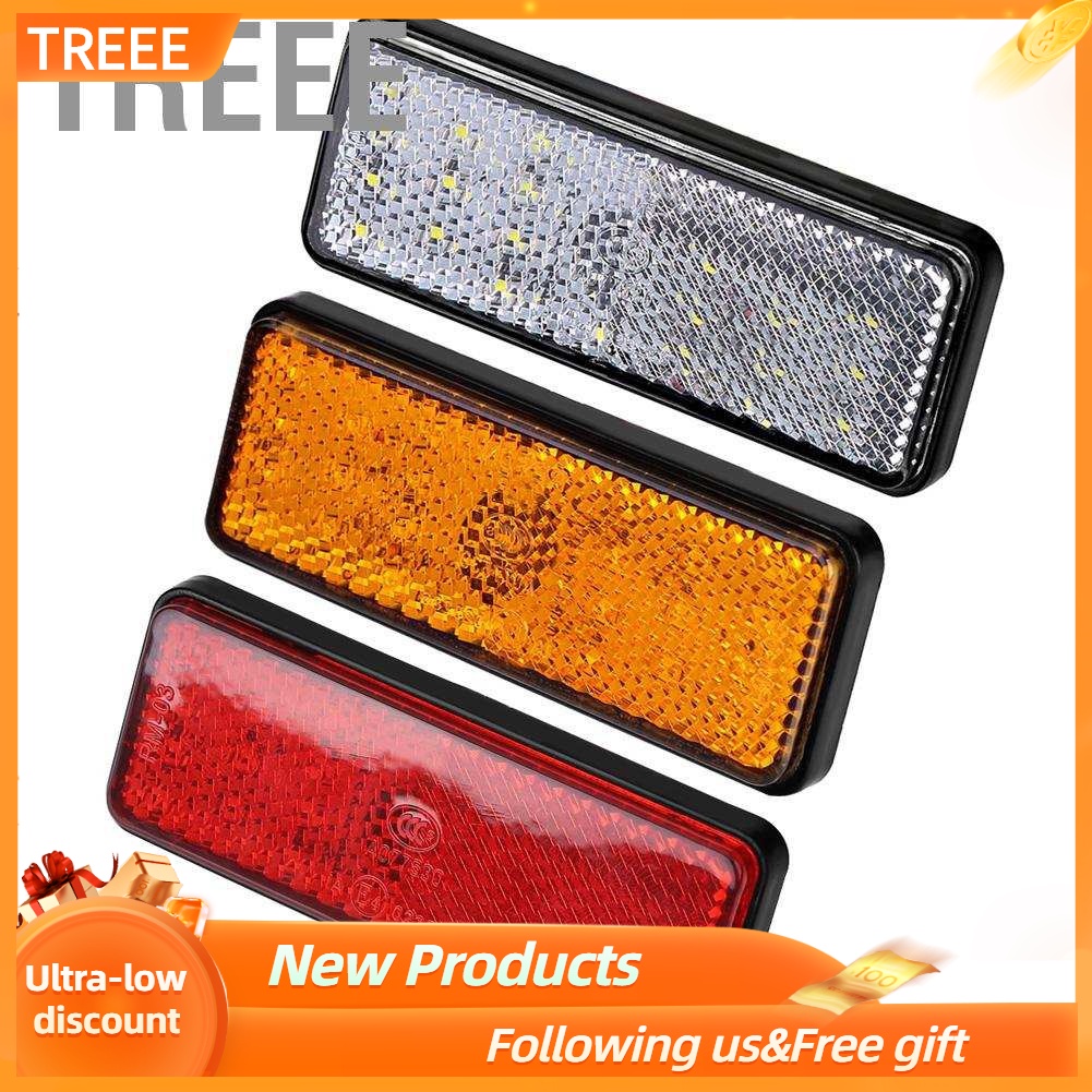 (Seller Recommend) Universal Motorcycle Scooter Moped Rectangle LED ...