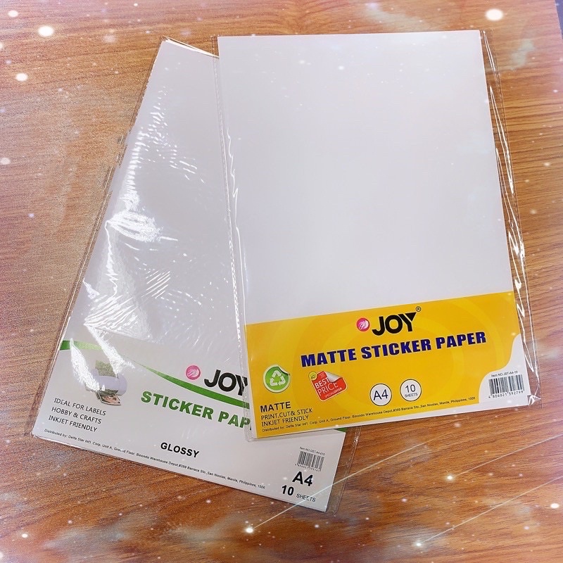 JOY STICKER PAPER BY 10s | Shopee Philippines