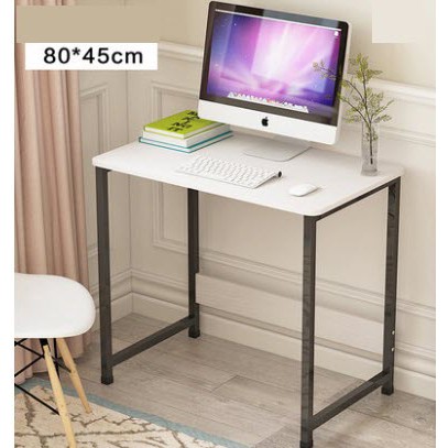 AC-1-8045-W Office table computer desk 80*45*73.5cm (White) white MDF ...