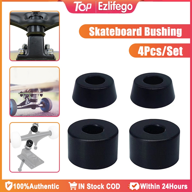4 Pcs Skateboard Truck Shock Bushings Longboard Skateboard Shockproof ...