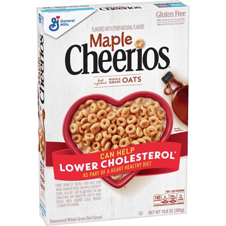 General Mills Maple Cheerios Cereal 402g | Shopee Philippines