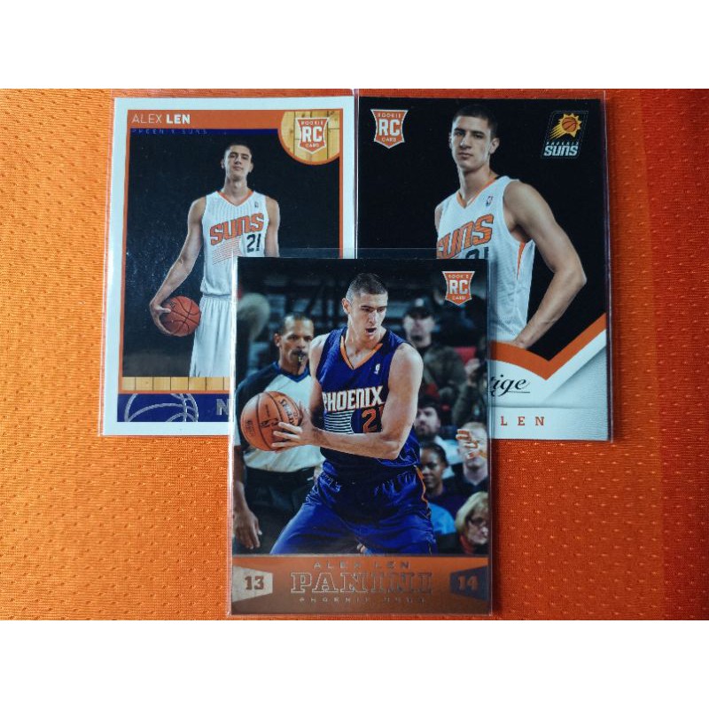 RC Alex Len SAC Kings C Lot of (3) Cards | Hoops X Prestige Panini Nba ...