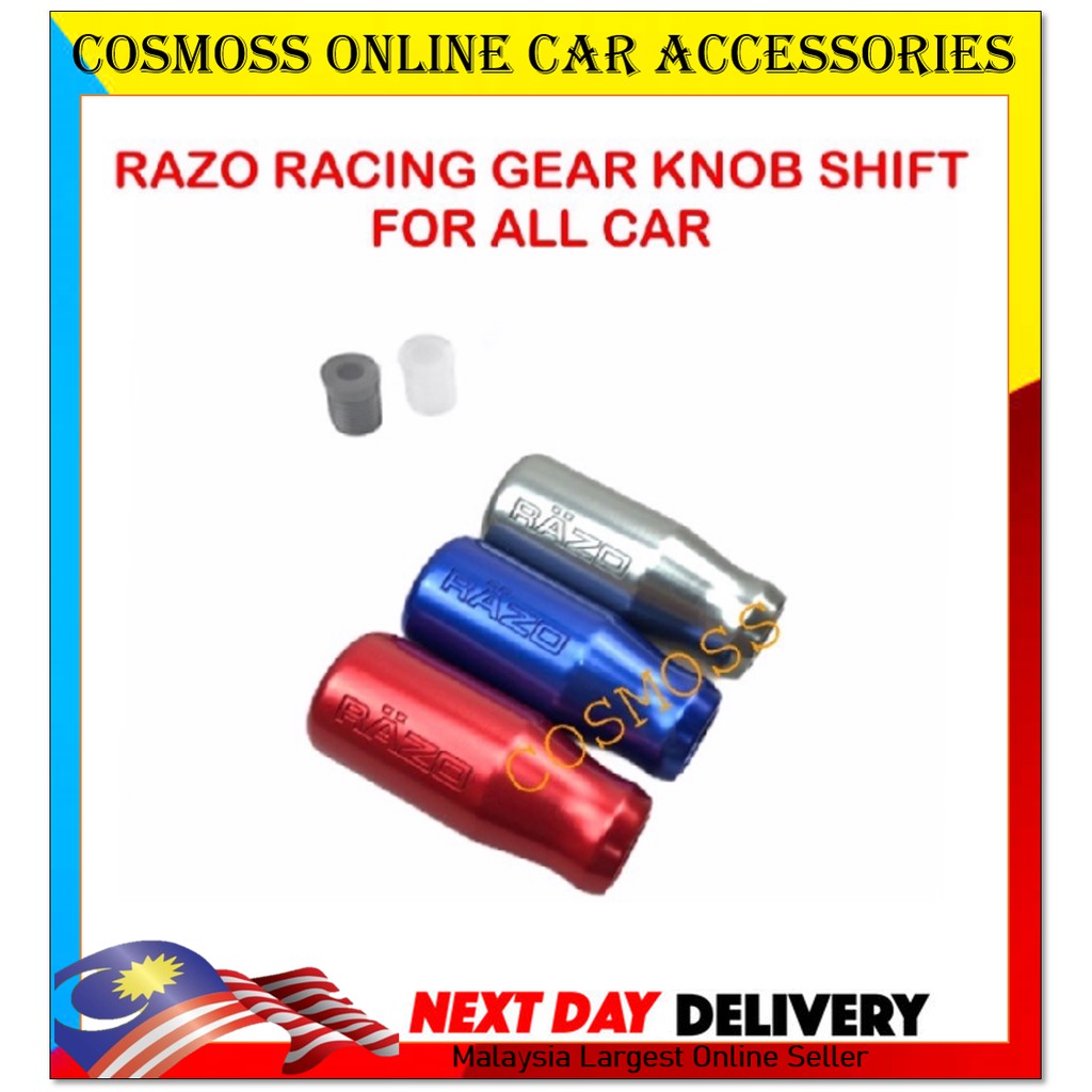 RAZO Car Racing Gear Shift Knob Auto Shifter Lever Knob Universal for ...