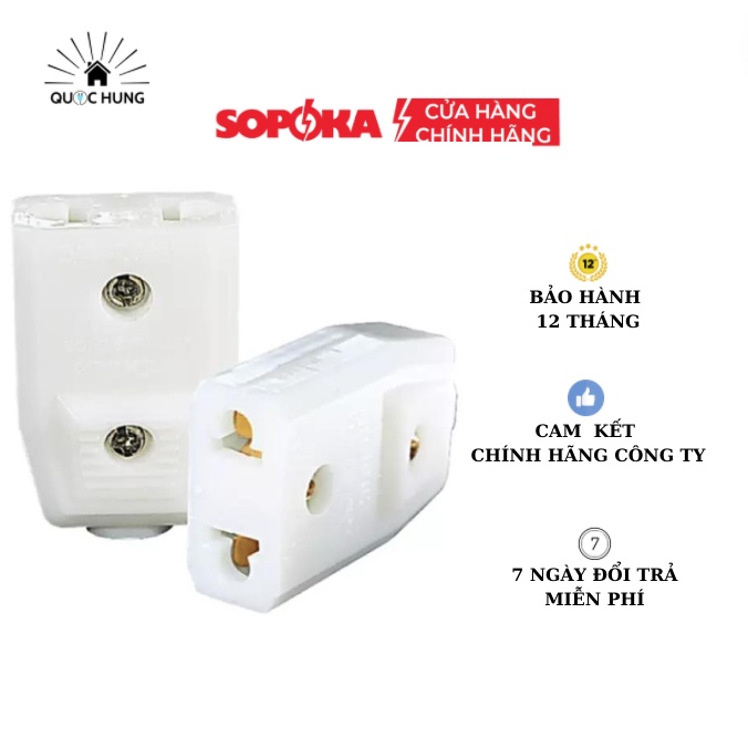 Female power plug, female power plug, round head SOPOKA P5T female ...