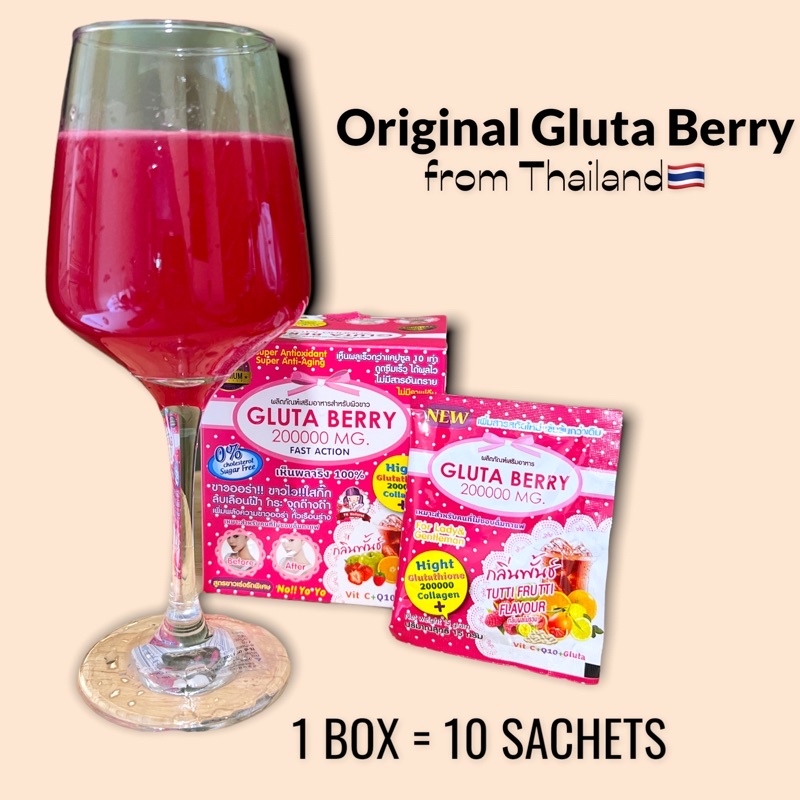 ORIGINAL GLUTA BERRY ( 1 BOX) | Shopee Philippines