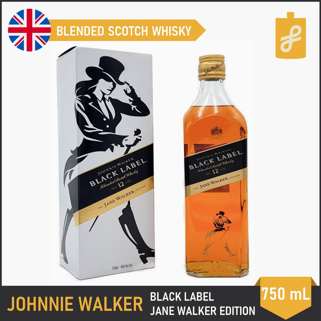 Johnnie Walker Jane Walker Black Label Blended Scotch Whisky 750ml ...