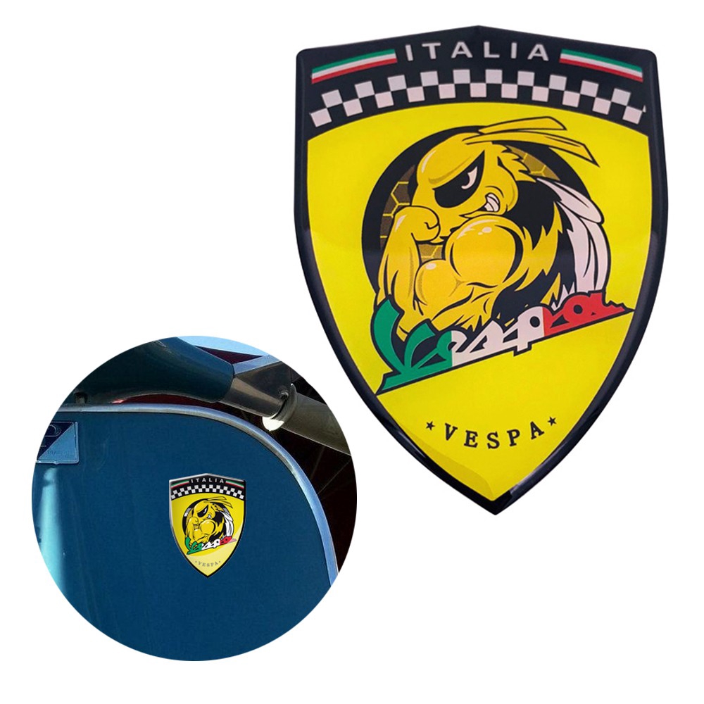 3D Motorcycle Decal Italy Stickers Replace Logo Sticker Case for ...