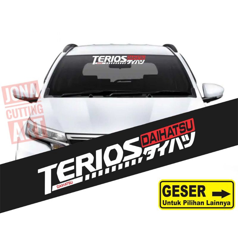 Daihatsu Terios Windshield cutting Sticker | Shopee Philippines