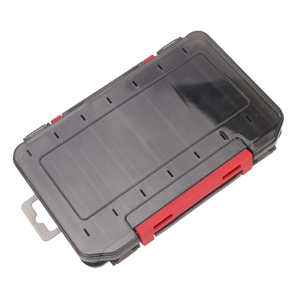 Double Sided Fishing Tackle Boxes Bait Jig Storage Box Lure Hook ...