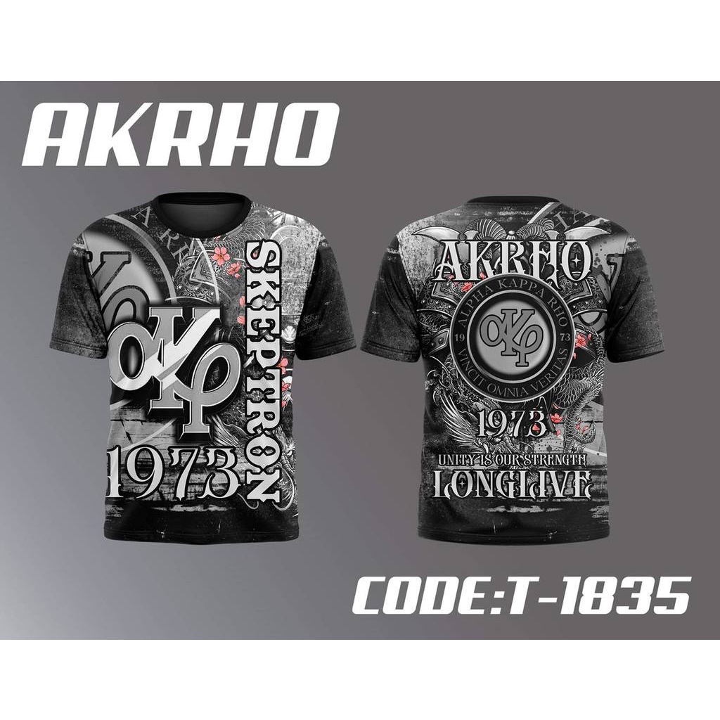 AKP Alpha Kappa Rho Fraternity Full Sublimation Frat Shirt 3D T Shirt ...