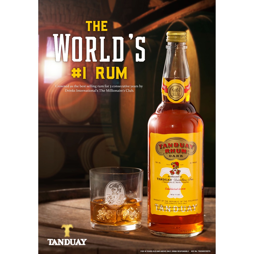 Tanduay Rhum 5 Years 750ml | Shopee Philippines