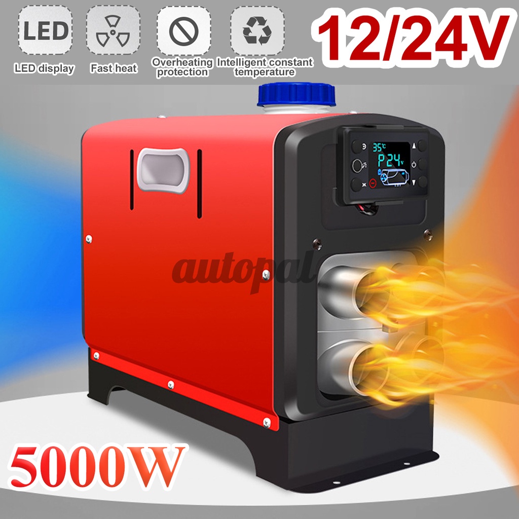 12V 5kw LCD Remote Control Car Air Diesel Heater Constant Temp For Car ...