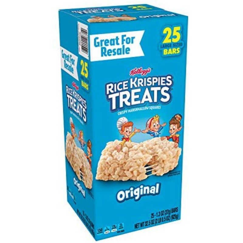 Kellogg’S Rice Krispies Treats - Pack of 25 | Shopee Philippines