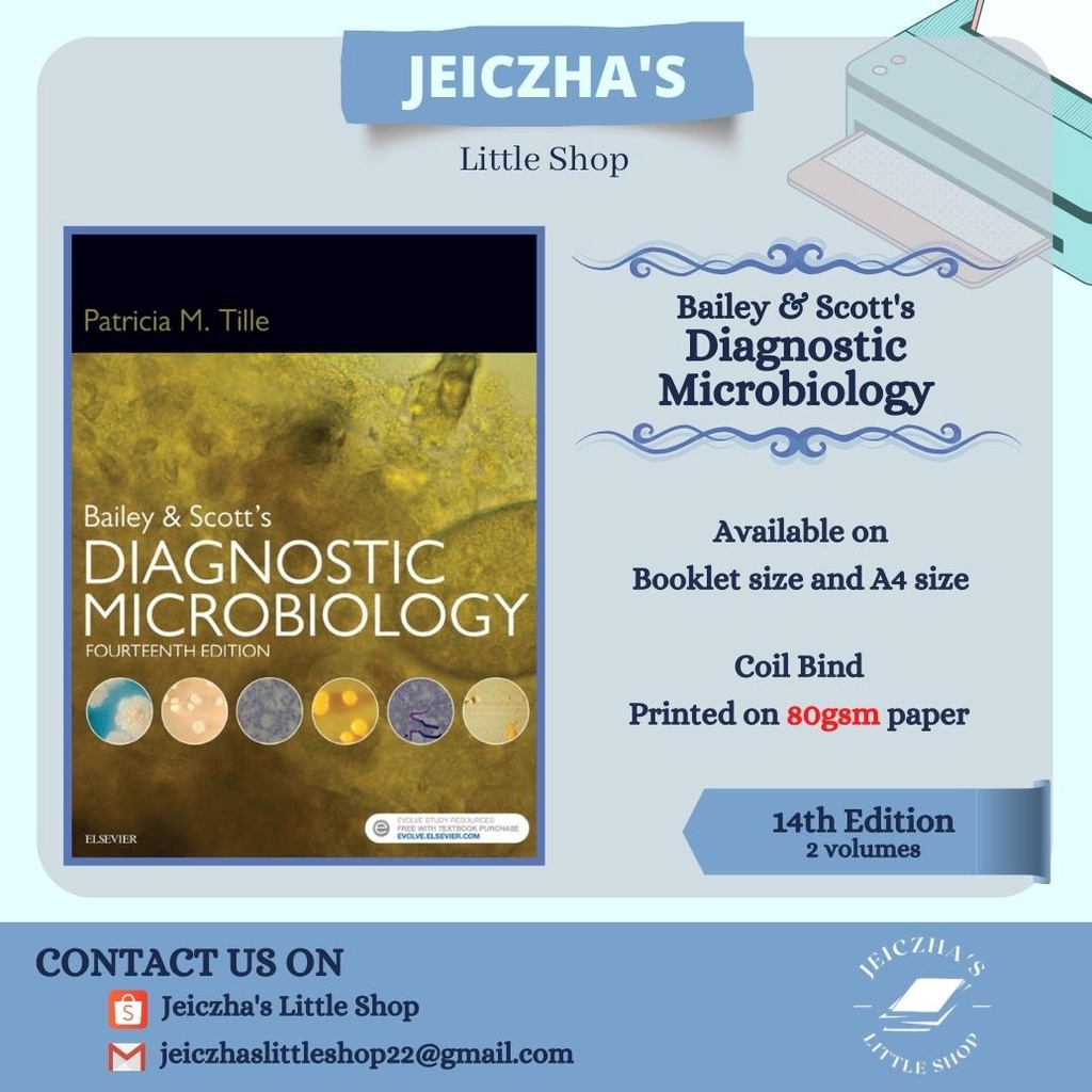 Bailey & Scott's Diagnostic Microbiology [14th Edition] | Shopee Philippines