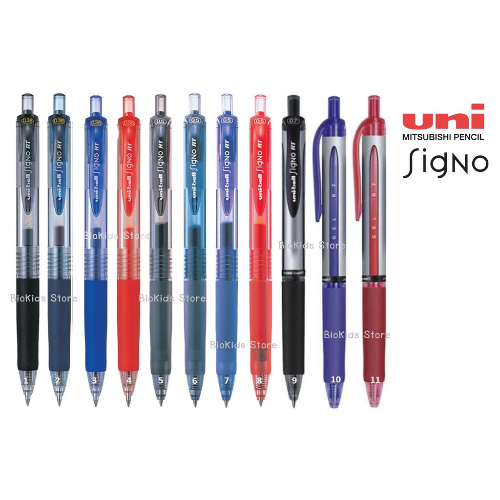 Uni signo RT 0.38/0.5/0.7 mm. I Gel Pen | Shopee Philippines