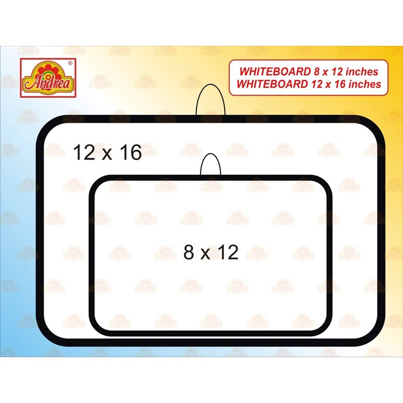 Whiteboard small 8x12 /medium 12x16 (not magnetic) | Shopee Philippines