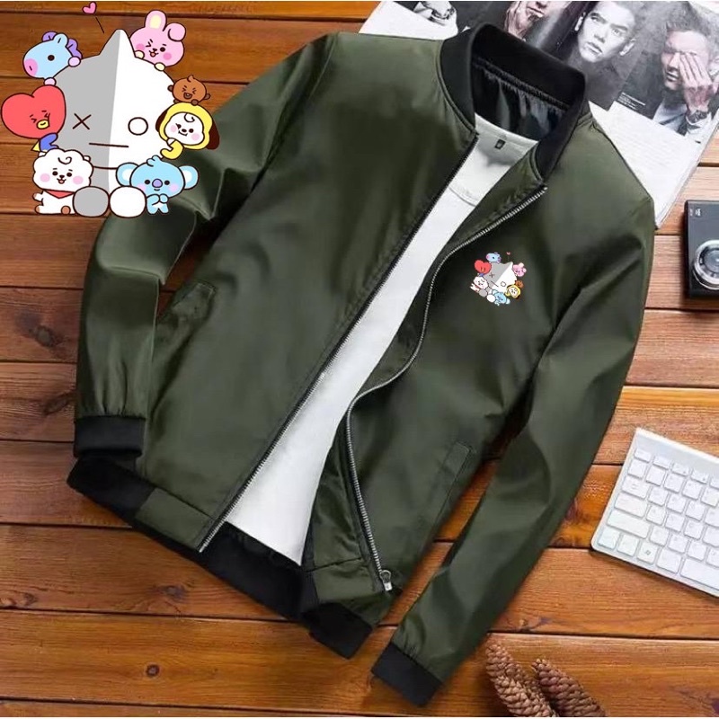 Bomber Baseball Jacket Korean Jacket For Men Wome | Shopee Philippines