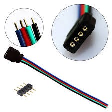 4-Pin Male Female RGB Wire | Shopee Philippines